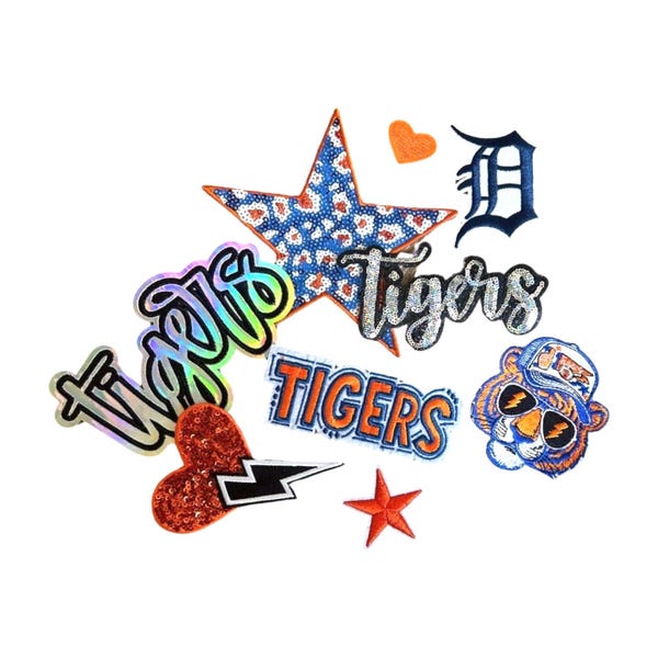 Iron on Patch Tiger - Etsy