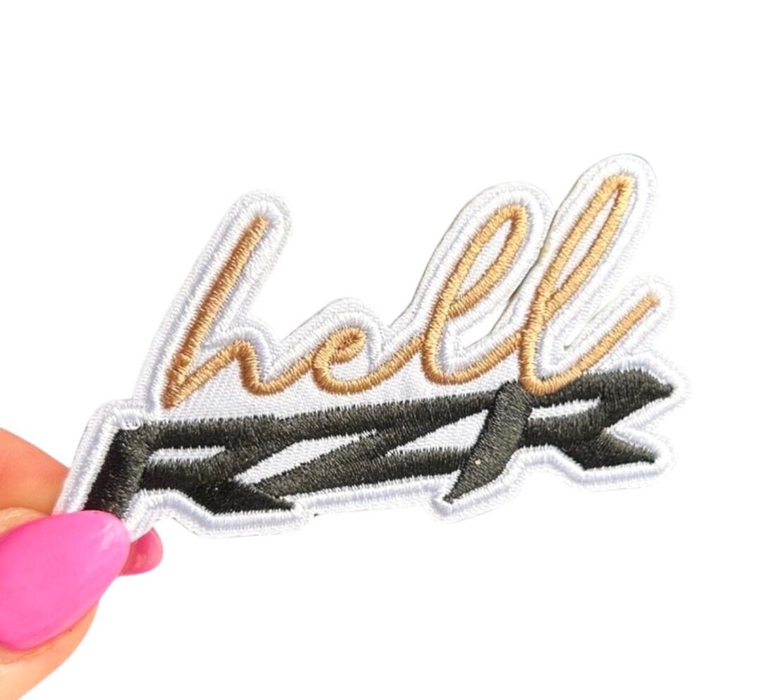 Hell RZR Embroidered Iron on Patch, UTV Sxs off Road - Etsy