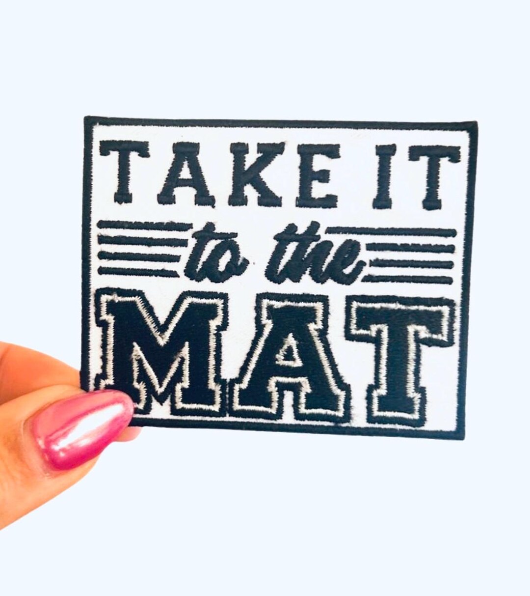 Wrestling Patches, Wrestling Iron on Patch, Girls Wrestling Patch, Iron ...
