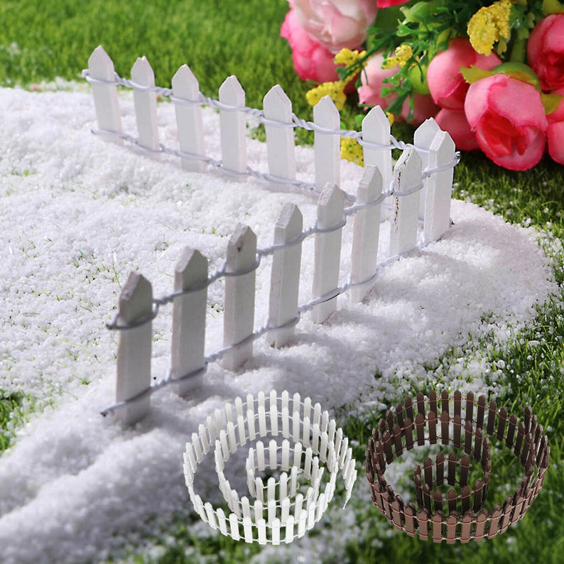 1005cm DIY Mini Small Fence Barrier Wooden Craft Miniature - Etsy