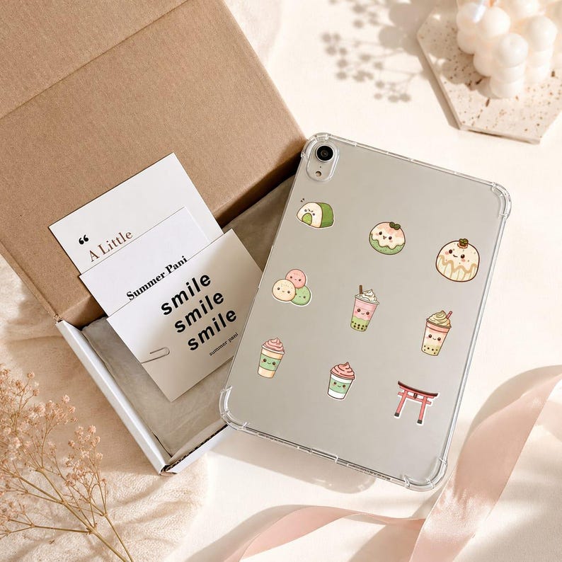 Kawaii Japan Sticker Bundle | Pastel PNG Planner Scrapbook (digital ...
