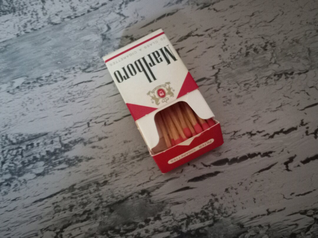 Miniature Matchbox Cigarette Advertising Tobacco Matches - Etsy