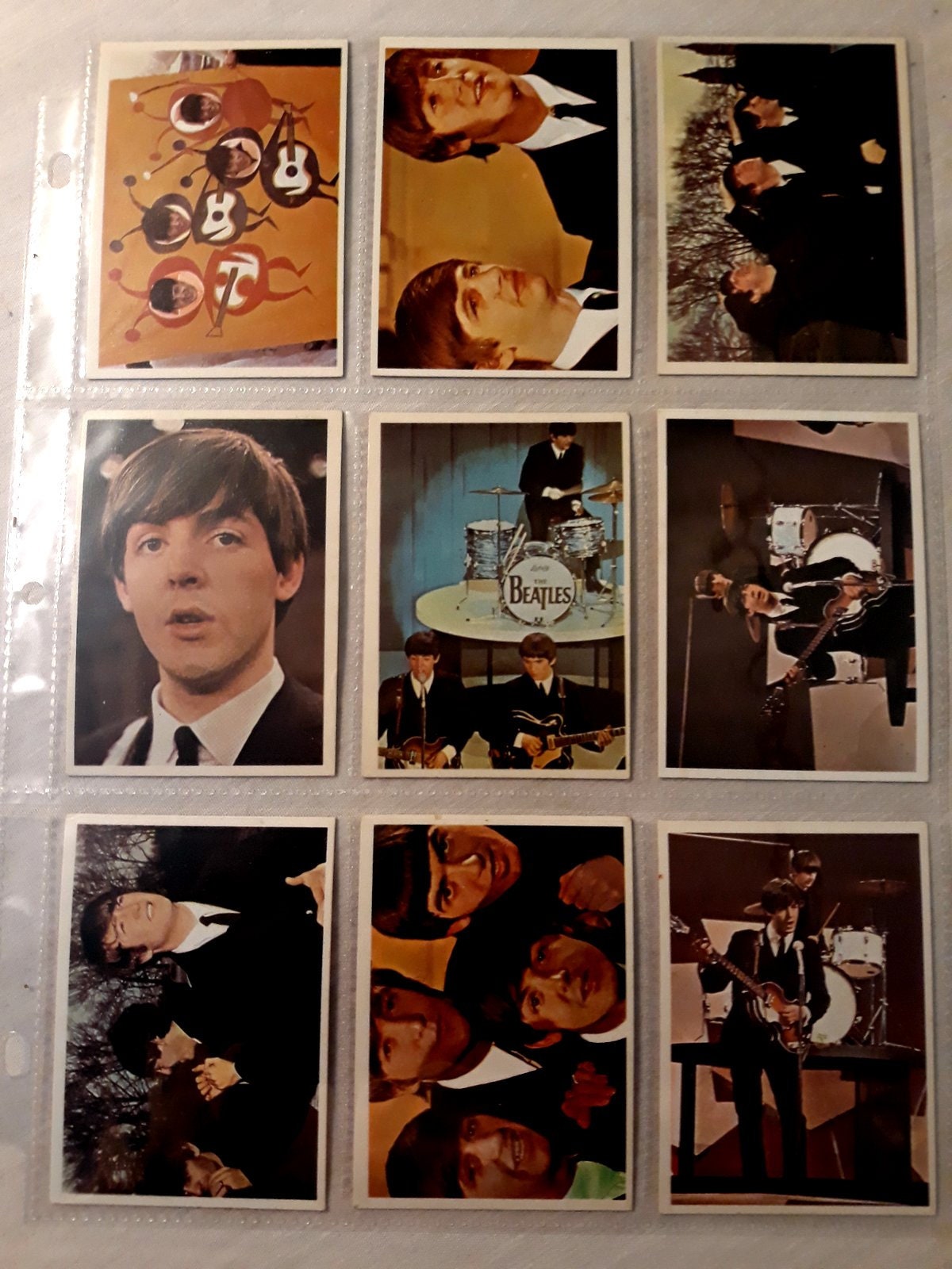 Beatles Trading Cards-1964 Beatles Color Cards - Etsy