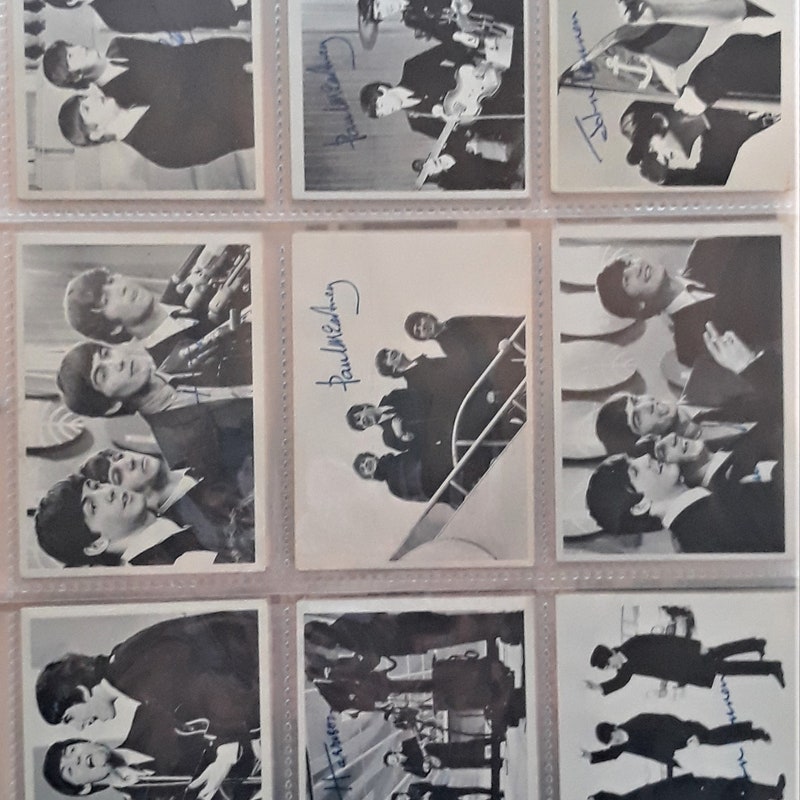 Beatles Cards - Etsy