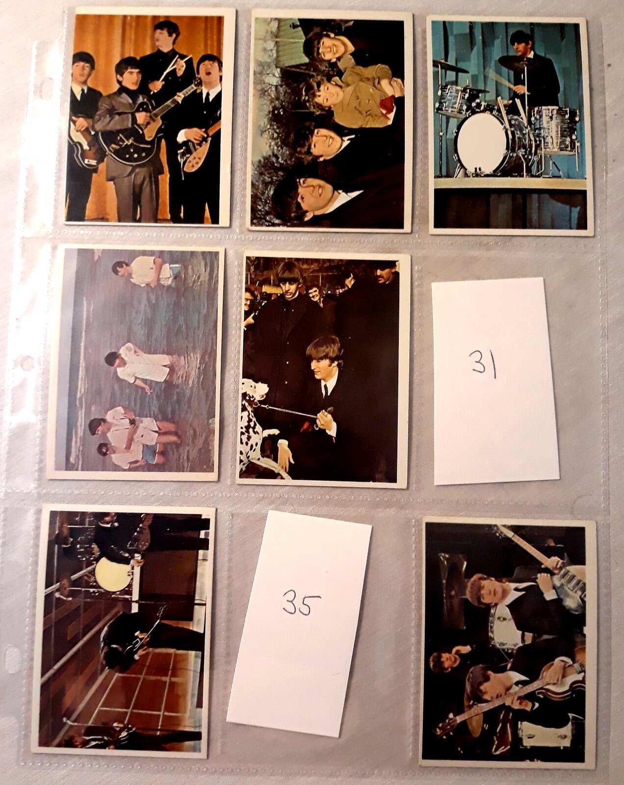 Beatles Trading Cards-1964 Beatles Color Cards - Etsy