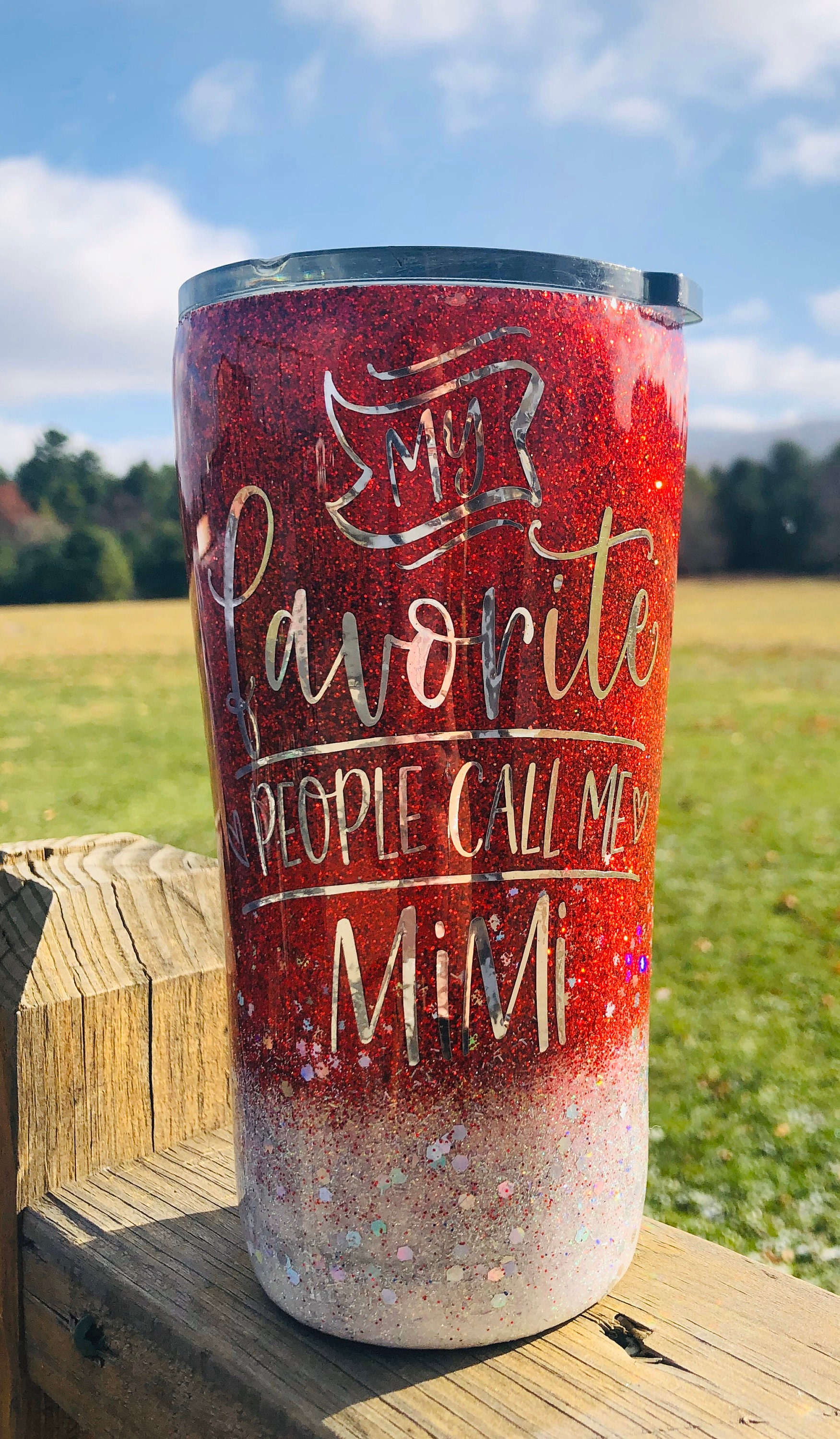 My favorite People Call Me Glitter Tumbler Kitchen & Dining Drink ...