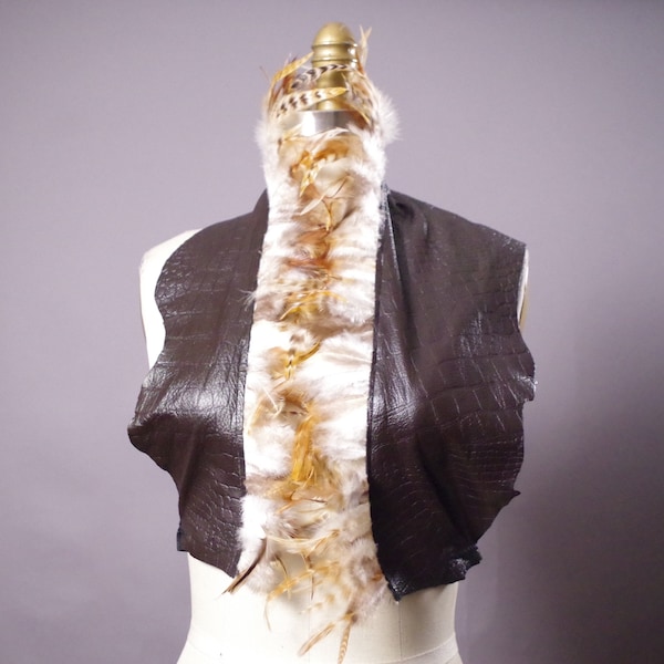 Feather Vest - Etsy