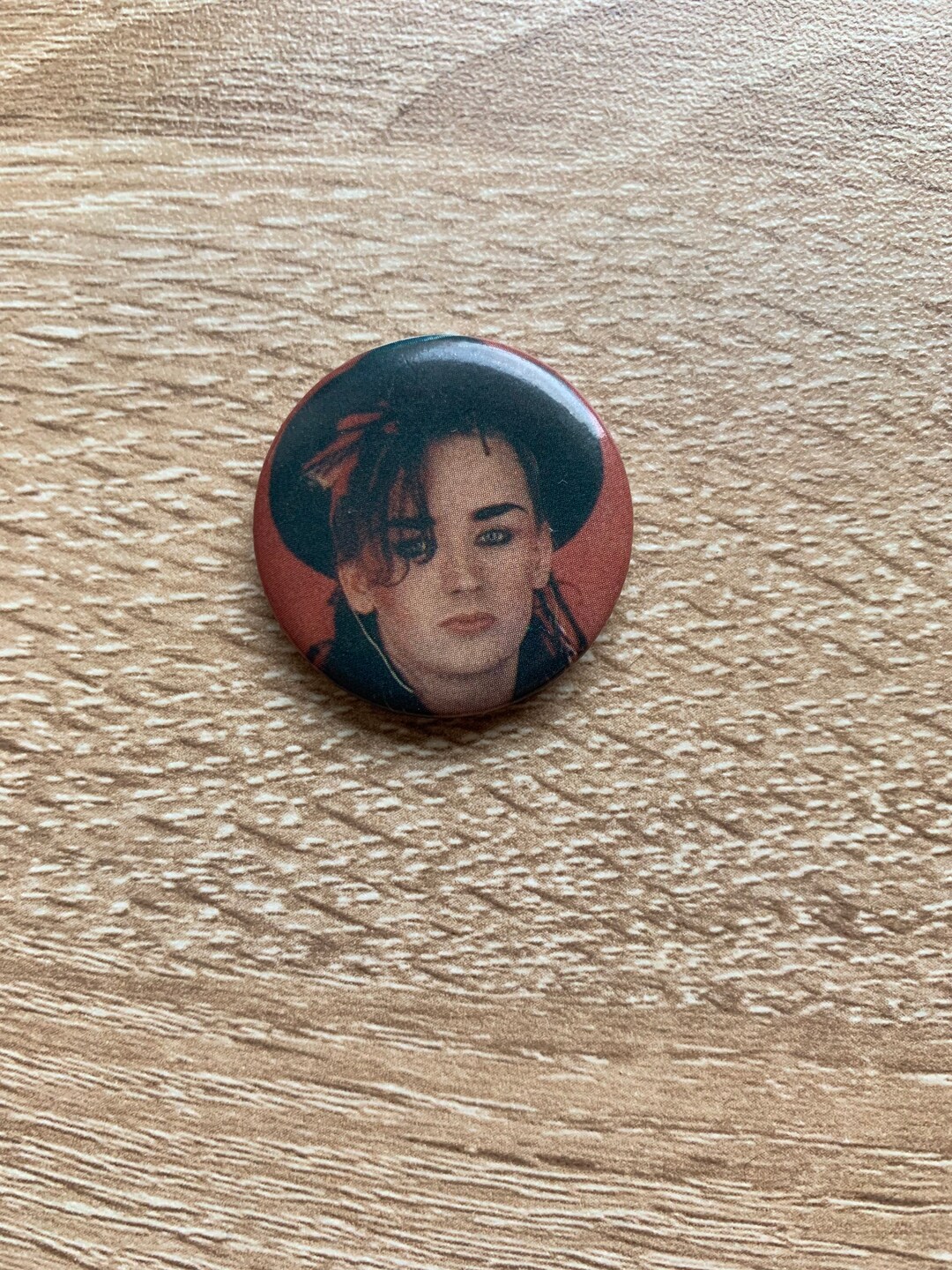 Boy George Button 1.25 Inch - Vintage 1980s - Etsy