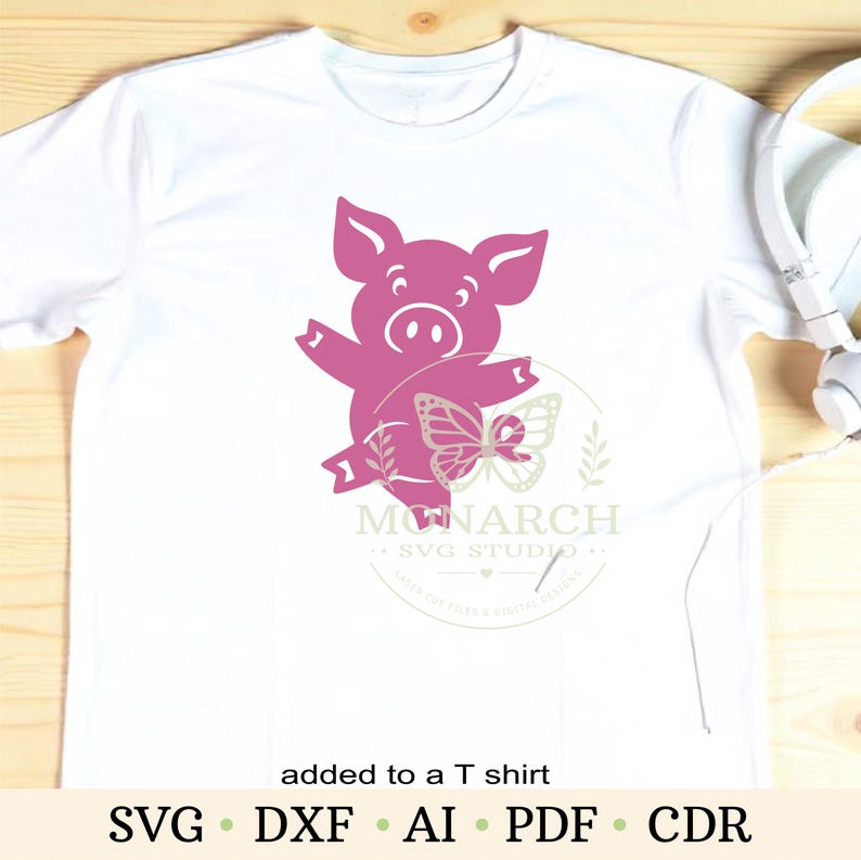 8 Pig Silhouette Bundle SVG Farm Animal for Laser Cutting. Pigs Farming ...