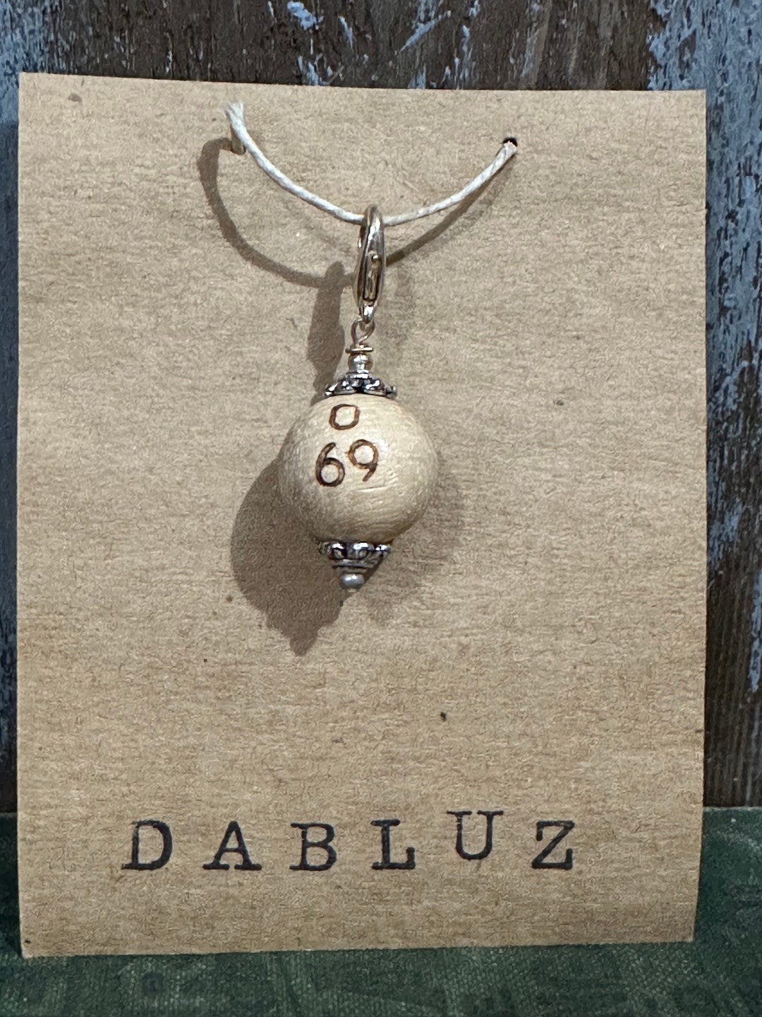 Charm: Bingo O-69 Clip-on Charm - Etsy