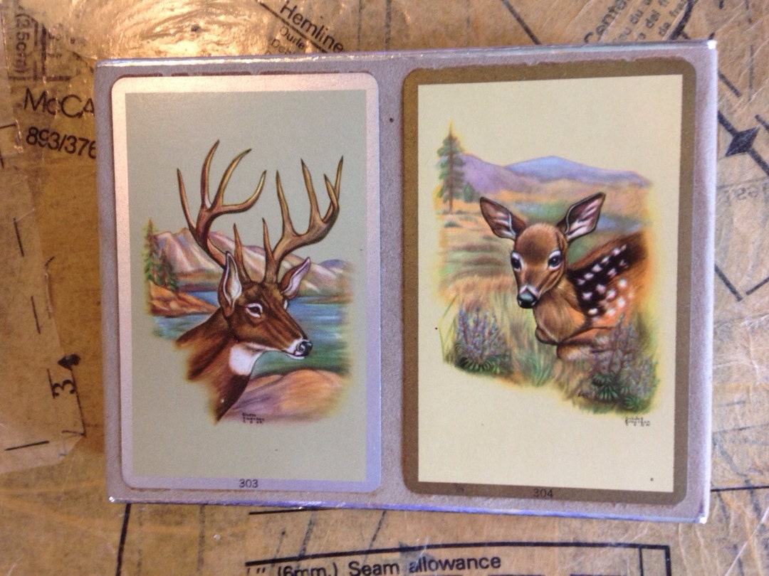 Vintage Congress Playing Cards Set - Etsy