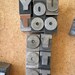 Bulk Lot Metal Letter Press Letters & Symbols - Etsy