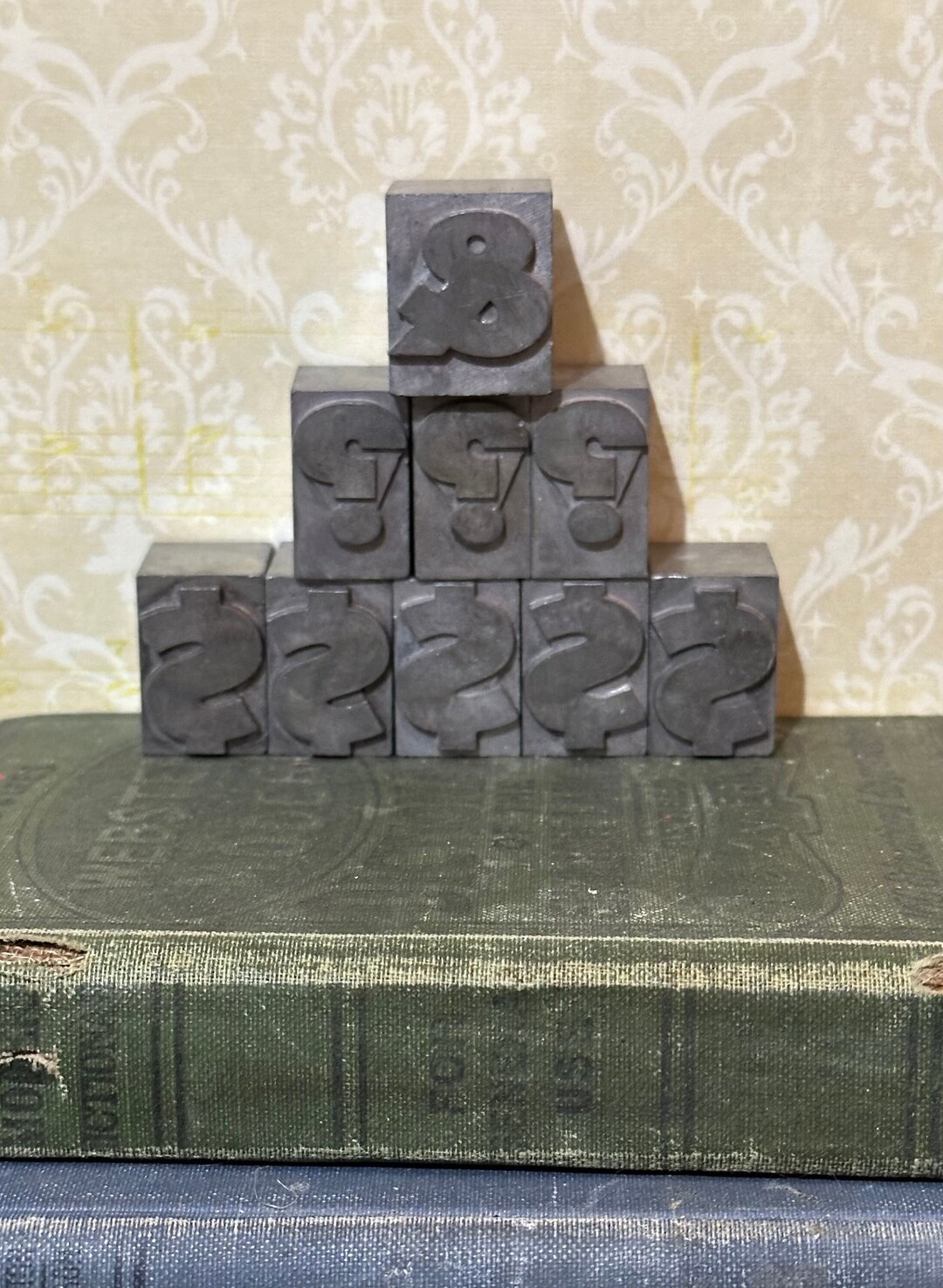Letterpress Block Symbols - Etsy