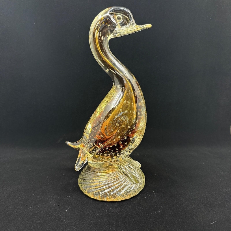 Murano Glass Swan or Duck - Etsy