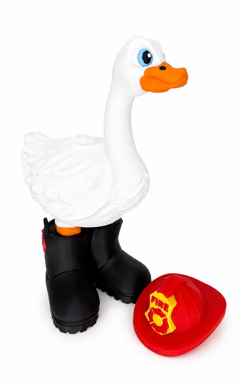 Firefighter Desk Goose – Funny Firefighter Gift – - Etsy