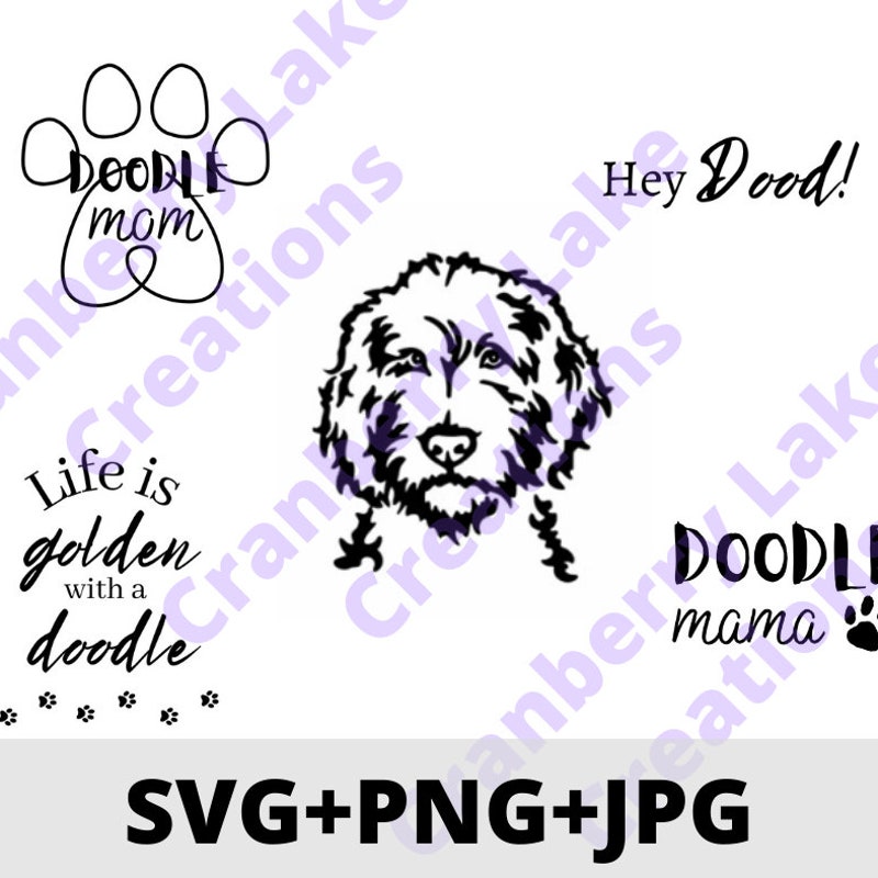 Goldendoodle Svg - Etsy