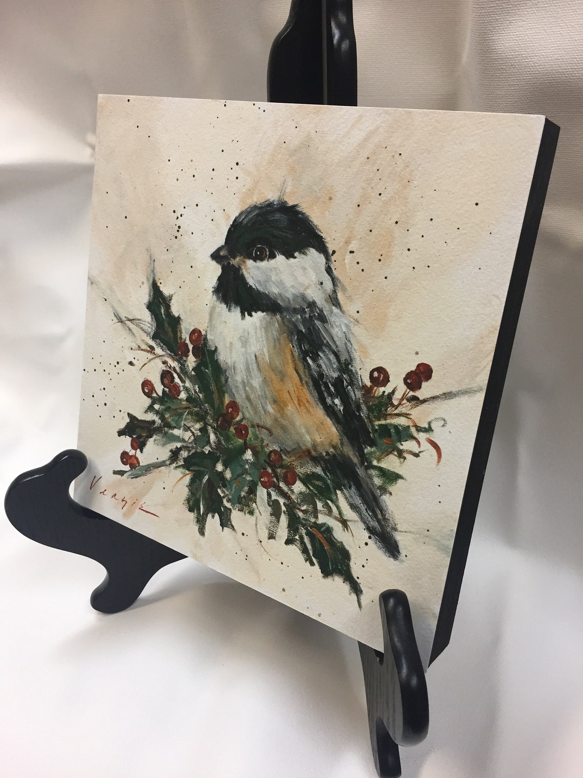 Christmas Chickadee - Etsy