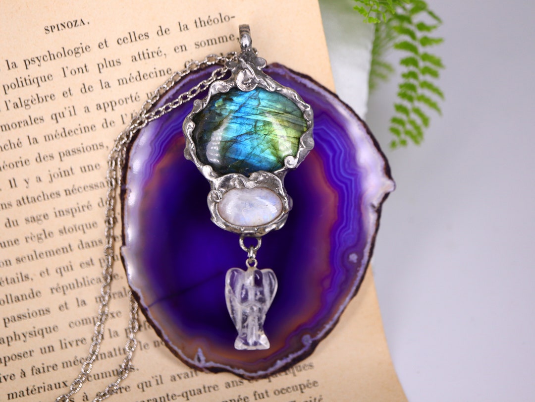 Women Day Gift, God Eye Angel Necklace for Women, Art Nouveau Jewelry ...