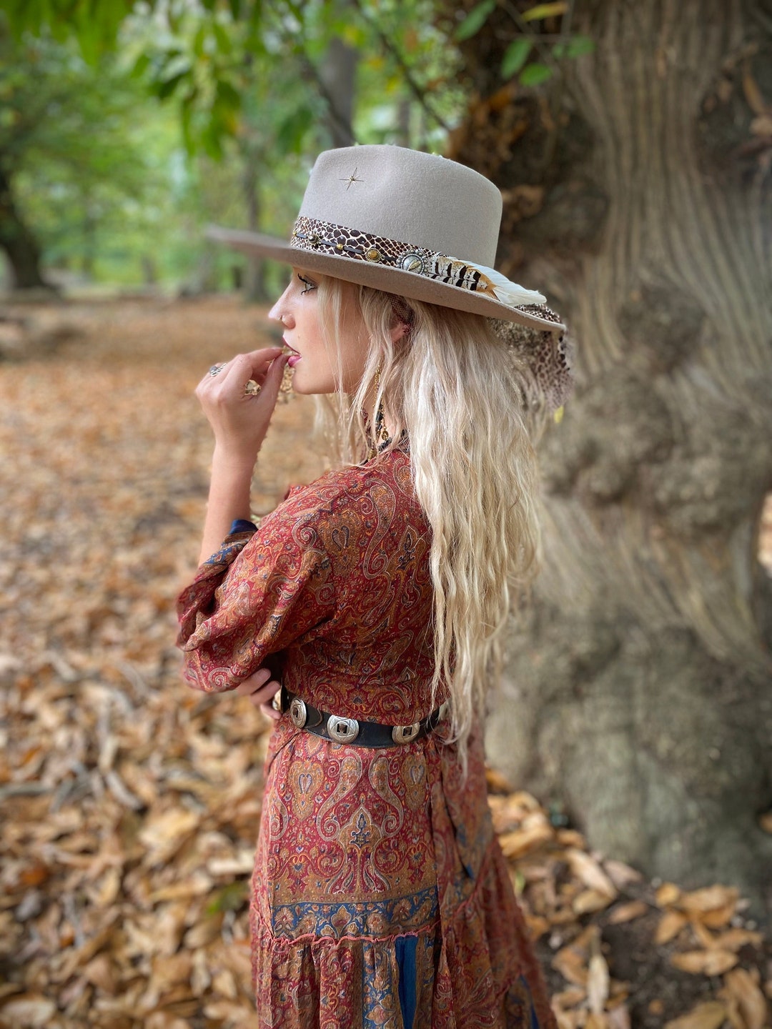 The Savannah Fedora Wool Felt Cowboy Hat Country and Western Style ...