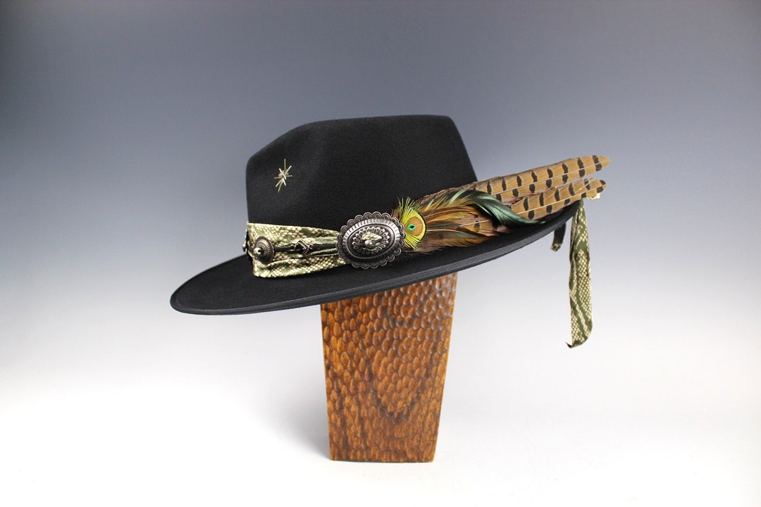 The Snake Eyes Fedora Hat Rock N Roll Style Hat Unisex for Men and ...