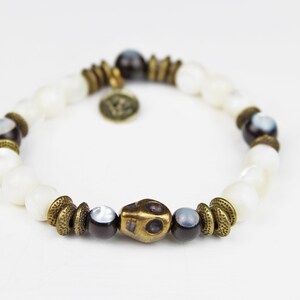 The Harlo Troca Shell Men's Necklace & Bracelet Set - Etsy