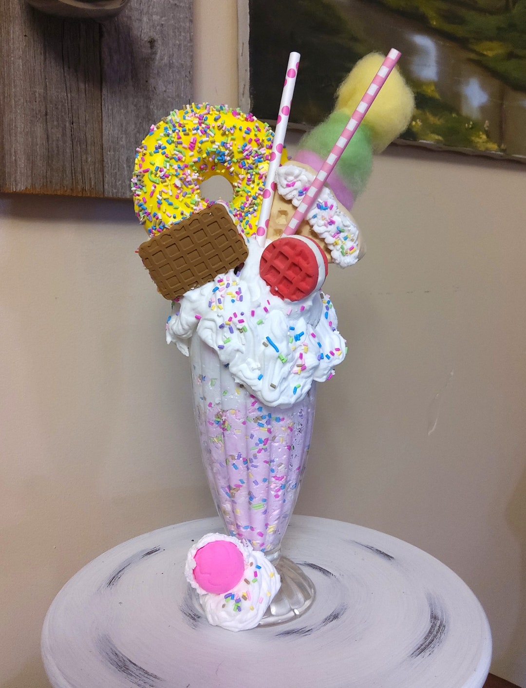Extreme Fake Donut Shake, Decor, Photos, Fake Food - Etsy