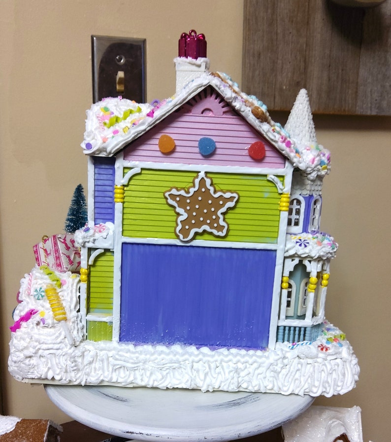 Candyland Gingerbread House Decor Christmas - Etsy