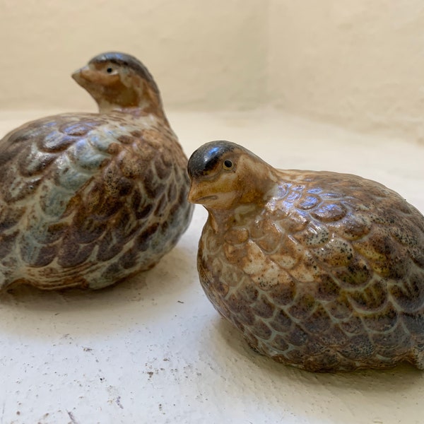Ceramic Quail - Etsy