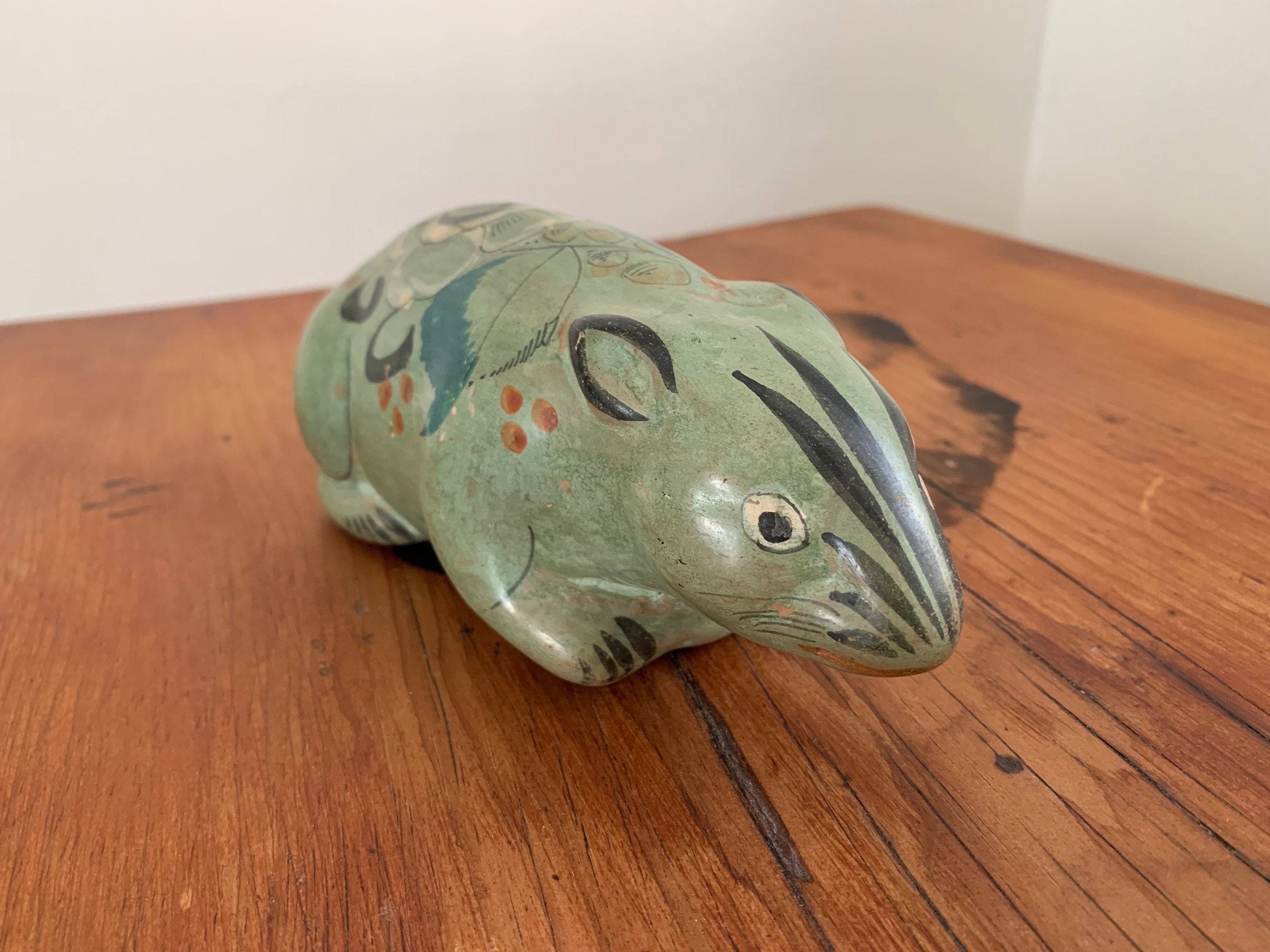 Vintage, Mid-century Mexican Tonala Pottery Squirrel - Etsy