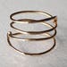 Gold Coil Ring Hammered Gold Filled Spring Ring Gold Ring - Etsy