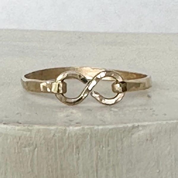 Infinity Symbol Ring - Etsy