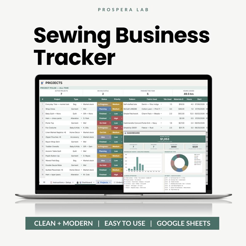 Etsy Project Tracker - Etsy