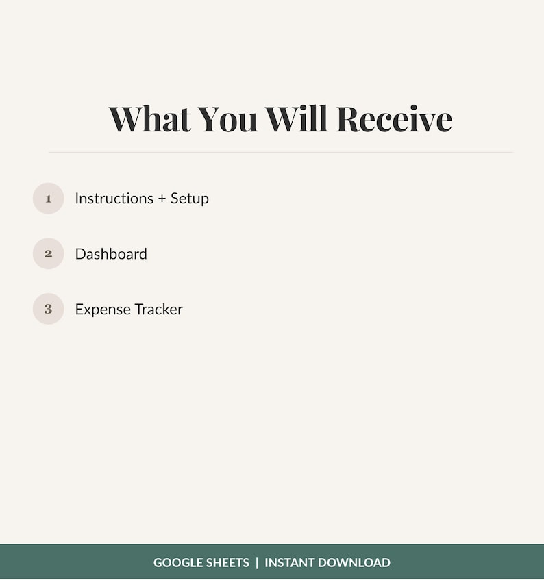 Expense Tracker Spreadsheet, Monthly Budget & Expense Tracker, Personal ...