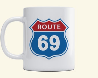 Route 69 Street Sign - Etsy