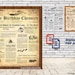 Digital File ~ the Birthday Chronicle: Digital Edition Personalized ...
