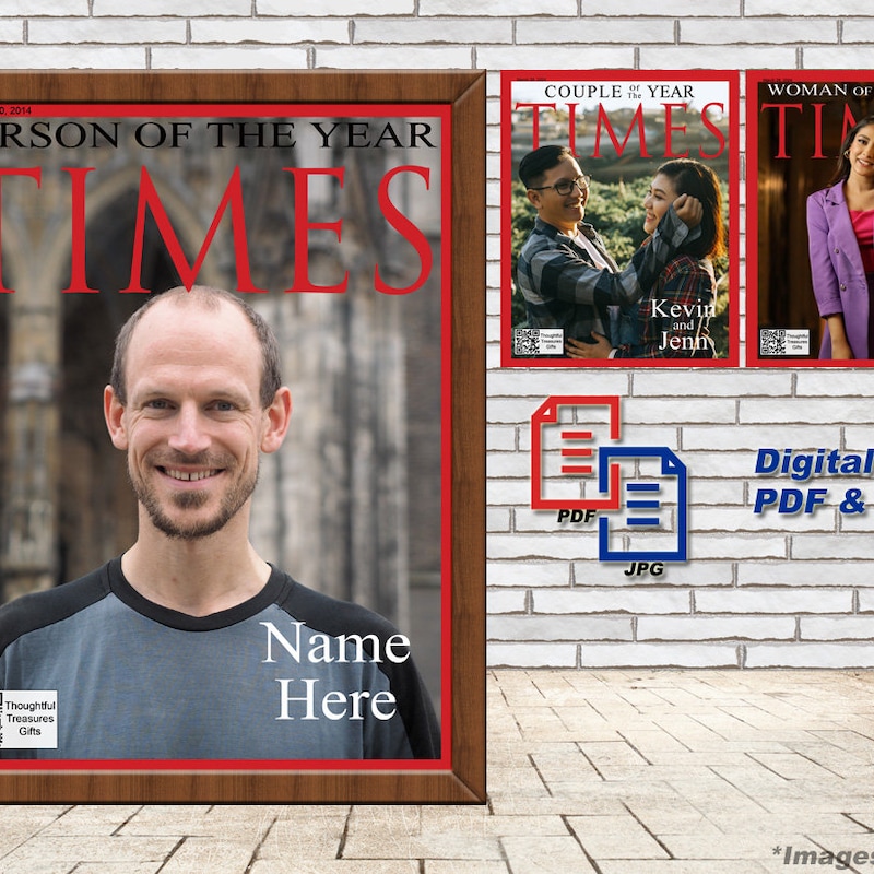 Magazine Cover Times - Etsy