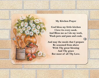 My Kitchen Prayer - Etsy