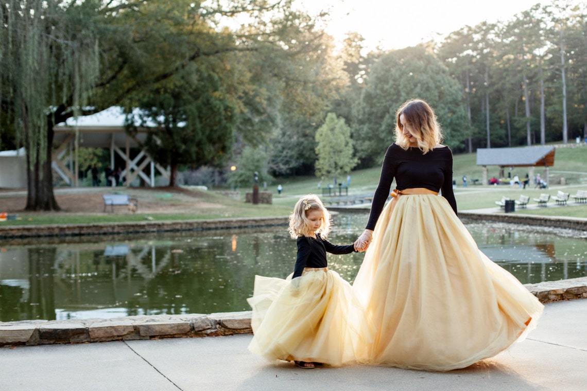 Reba - Long Maxi Custom Handmade Custom Wedding Womans Ladies Tulle ...