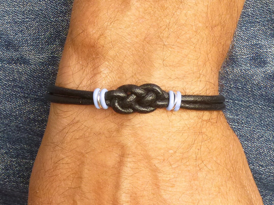 Double Knot Prostate Cancer Awareness Bracelet, Unisex Infinity ...