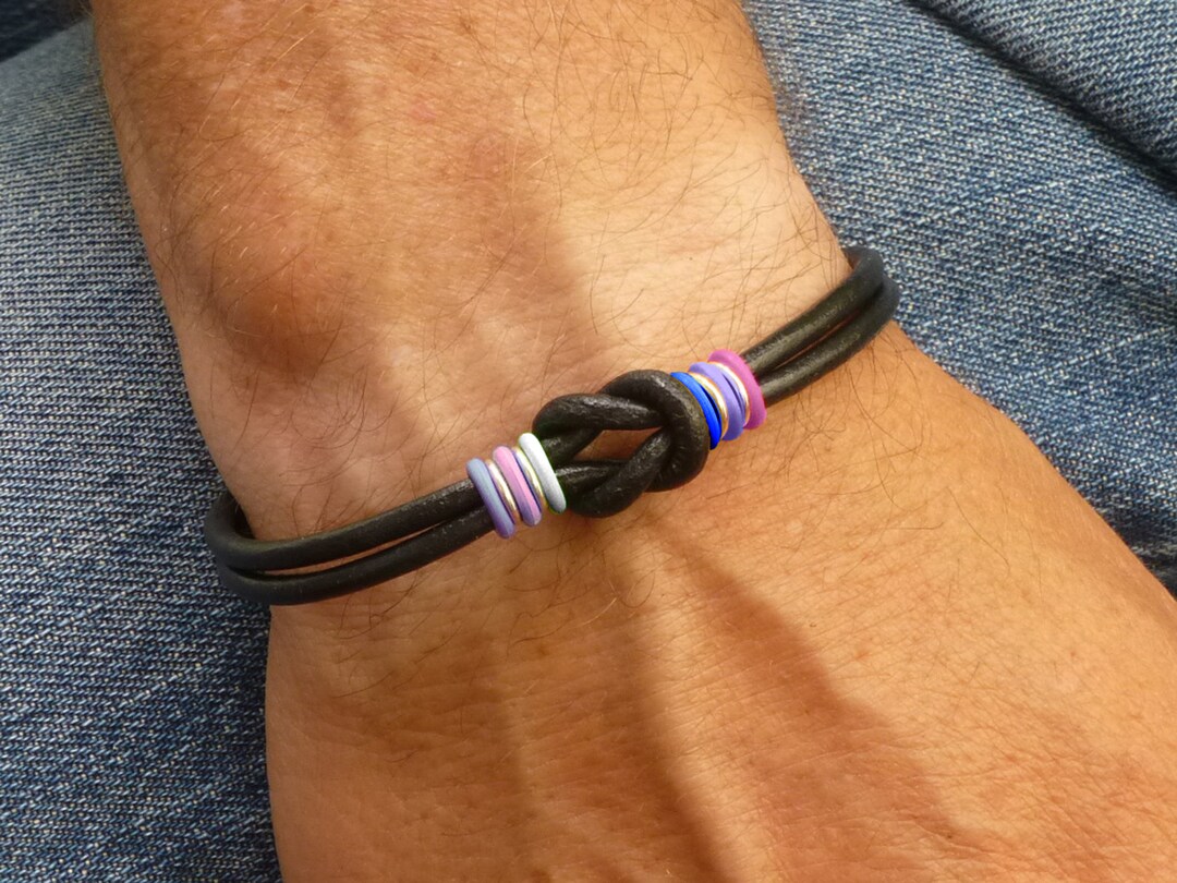 Transgender - Bisexual Pride Bracelet, Unisex Meaningful "love is Love ...