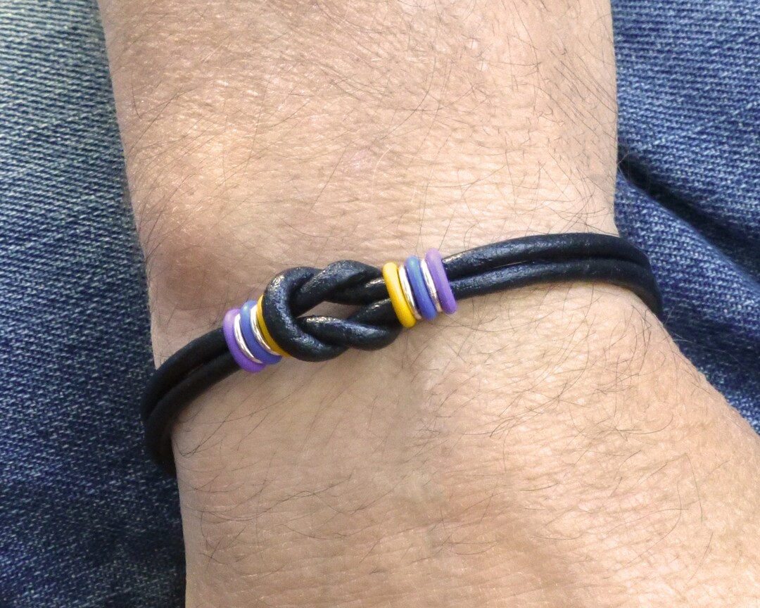 Bladder Cancer Awareness Bracelet, Cancer Infinity Bracelet, Purple ...