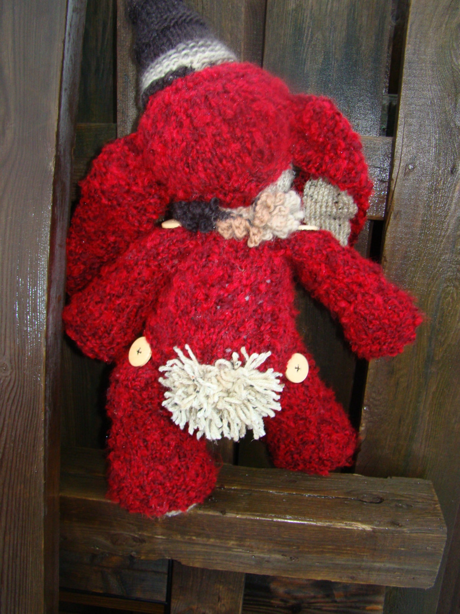 Pattern for Arris the Raggedy Rabbit Ragdoll Doll Knitted Doll, Rabbit ...