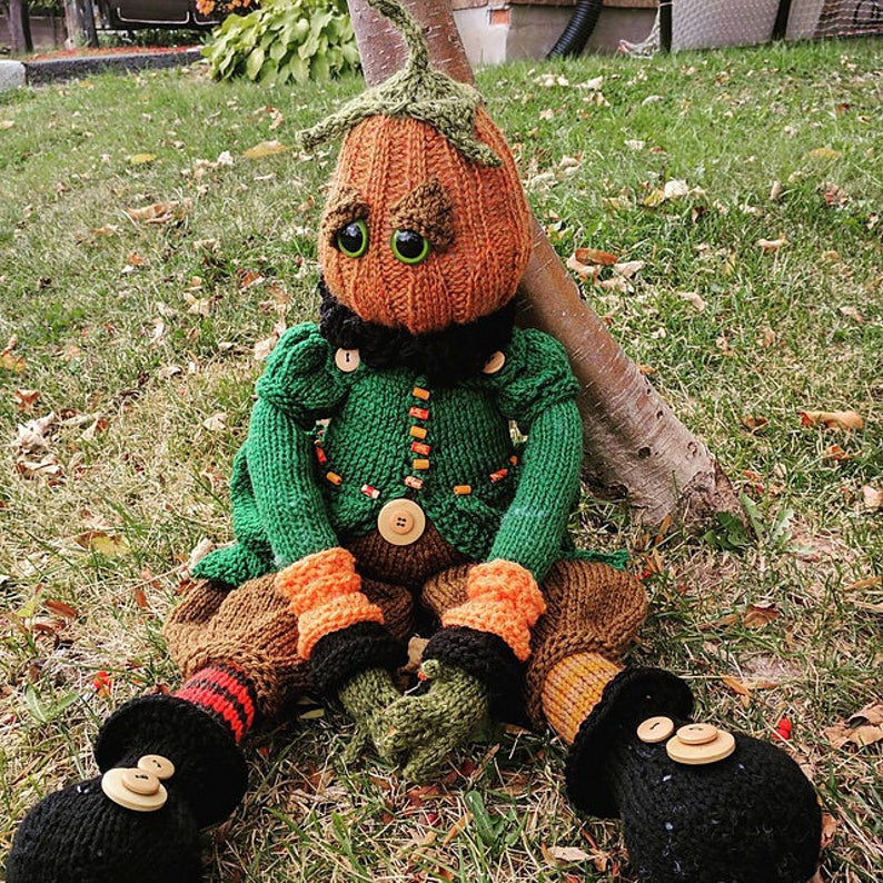 Ragdoll Pattern for i Am the Pumpkin Man Raggedy - Etsy