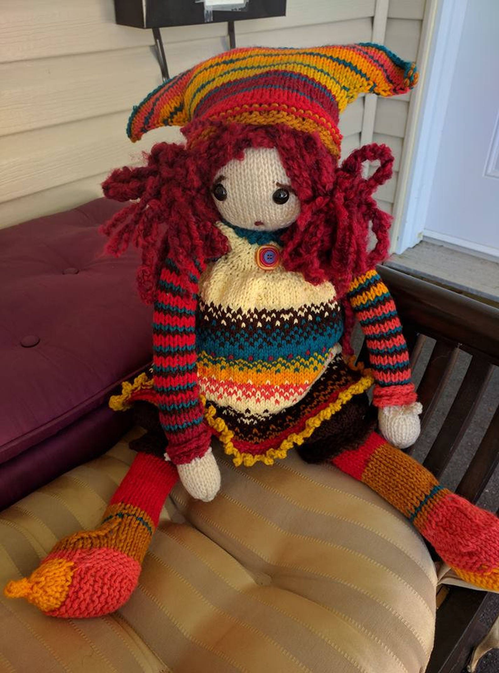 Tulip Lottie Ragdoll Doll Knitted Doll PATTERN - Etsy UK