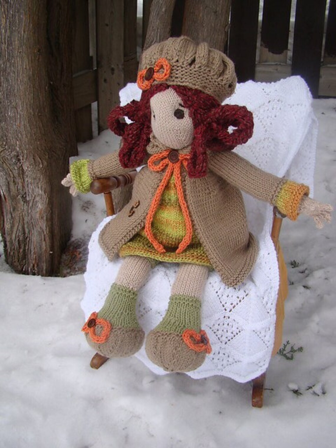 Knit Doll, Girl, Ragdoll, Knit Doll Pattern, Knit Ragdoll Pattern - Etsy UK