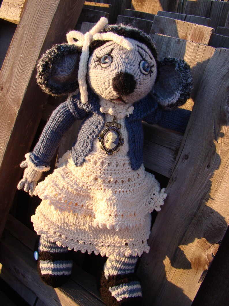 Pattern for Little Mouse in the City Raggedy Lottie Ragdoll Doll ...