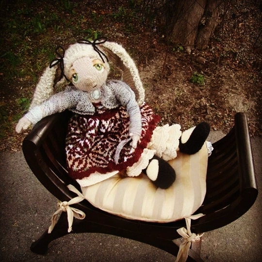 Pattern for "little Bunny in the Country" Raggedy Lottie Ragdoll Doll ...