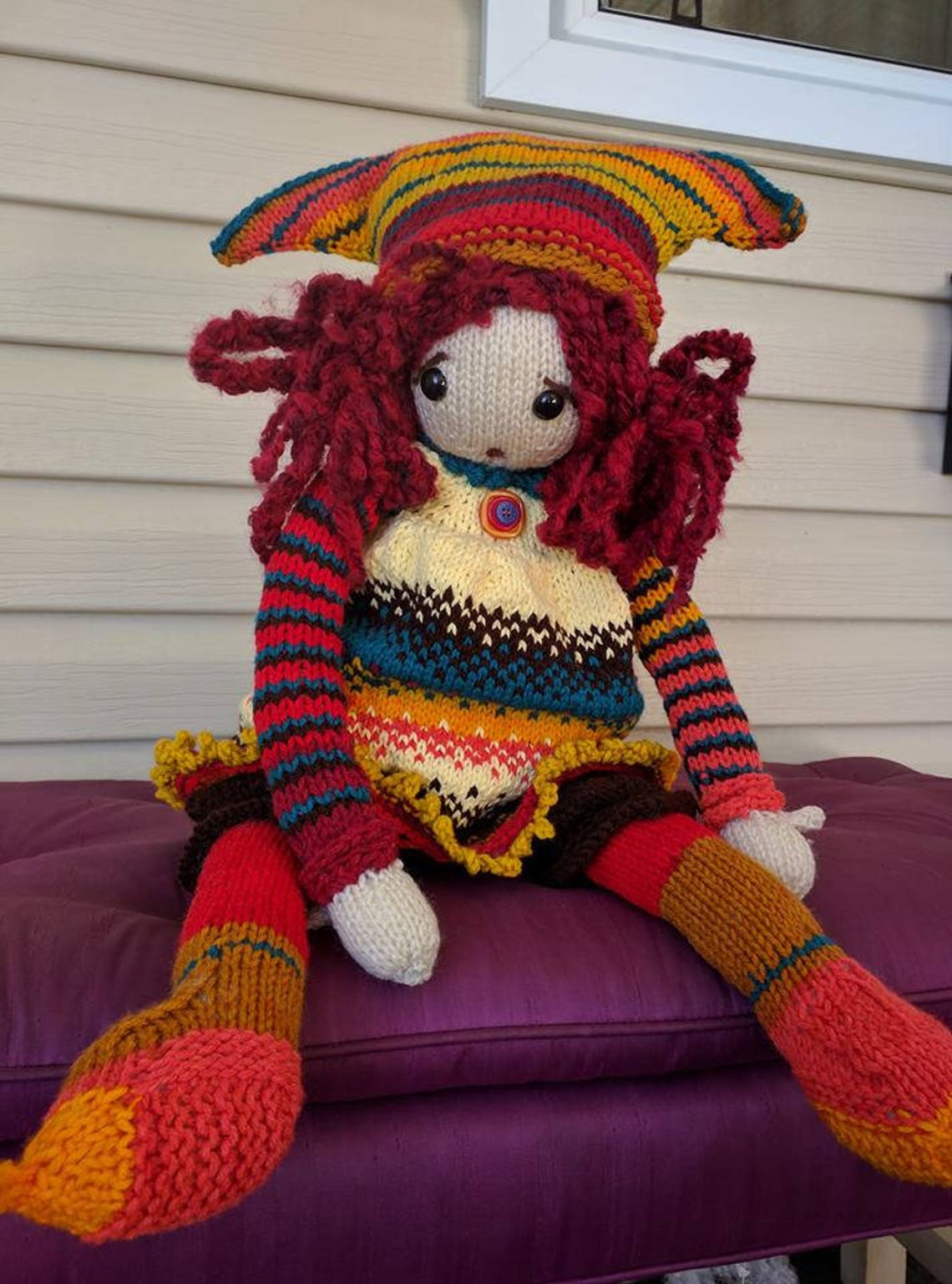 Tulip Lottie Ragdoll Doll Knitted Doll PATTERN - Etsy UK