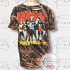 CUSTOM Made to Order CUT OUT T-shirt Top Cut up Concert Band Team Sport ...