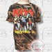 CUSTOM Made to Order CUT OUT T-shirt Top Cut up Concert Band Team Sport ...